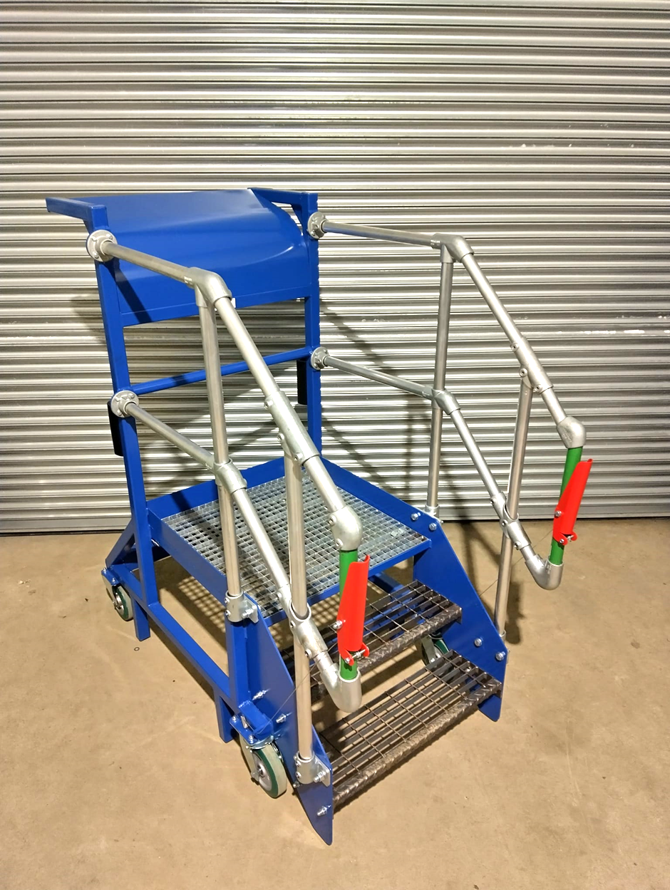Mobile Access Stairs - Case Study - Engineering Design and Supplies Ltd ...